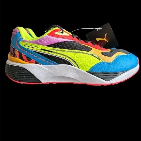 Puma | Shoes | New Mens Rs Metric Lava Athletic Sneakers Size 5 Glow In ...